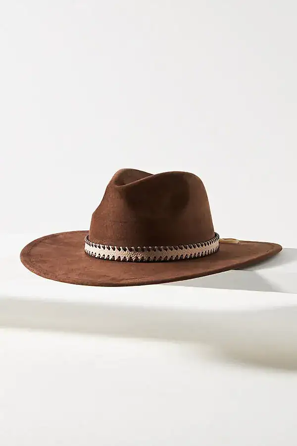 NWT Anthropologie Two-Tone Rancher Cowboy Hat Anthropologie Cover Band Rancher New | Mercari main image 4