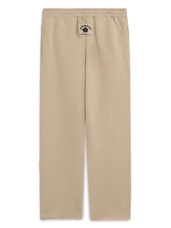 A PAPER KID Logo-patch Track Pants