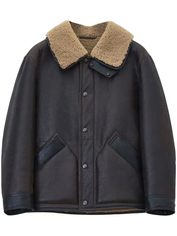 LEMAIRE Shearling Leather Jacket