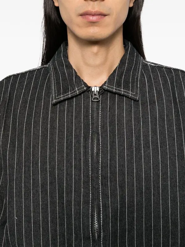 CHOCOOLATE Stripe Denim Jacket