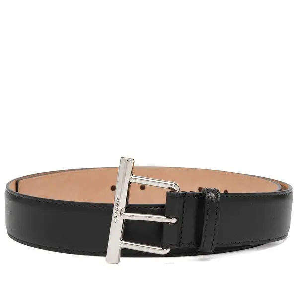 Alexander McQueen Sling Belt - Black/silver