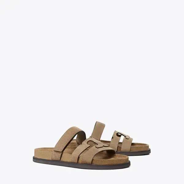 Tory Burch Ines Burch Slide - River Rock