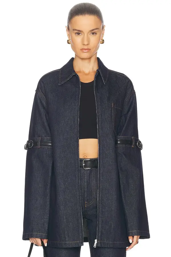 Coperni Hybrid Denim Overshirt