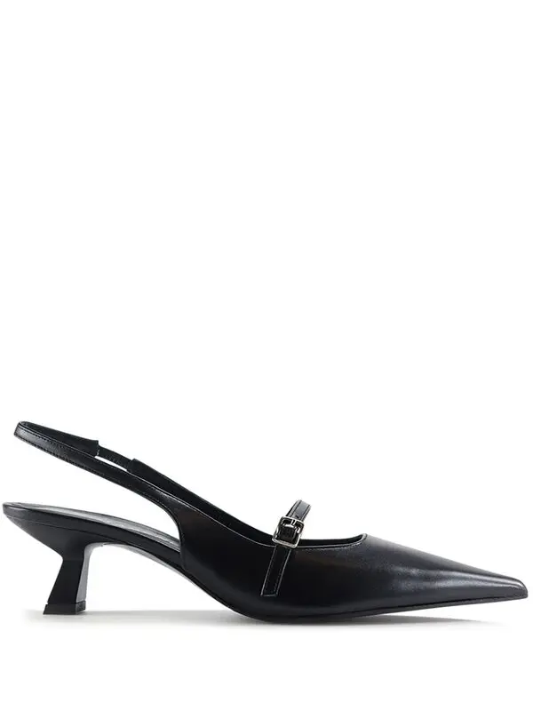 NOTABENE 50mm Elina Slingback Pumps - Black