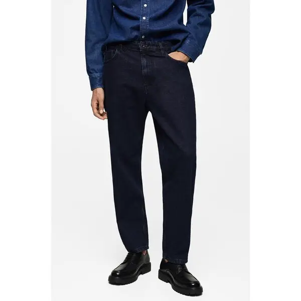 Mango Relaxed Fit Straight-leg Jeans