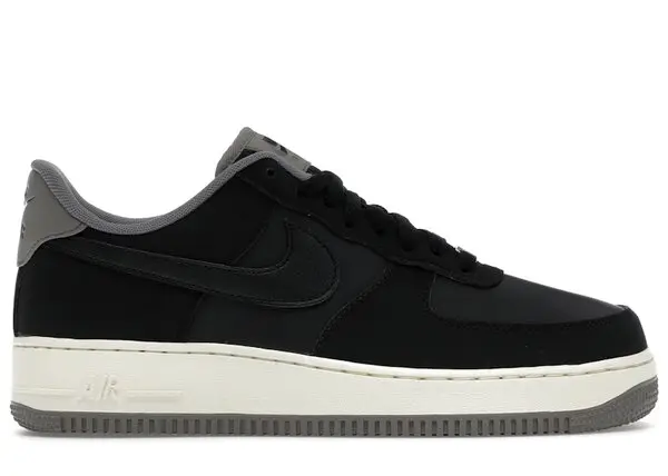 Nike Air Force 1 Low '07 Lv8 Sneakers - Black/flat Pewter/coconut Milk