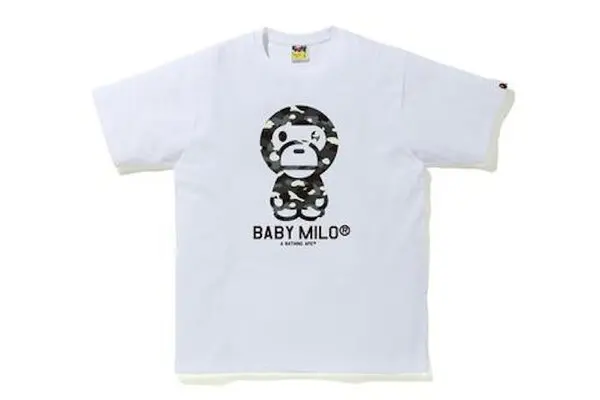 BAPE City Camo Baby Milo Tee Shirt - White