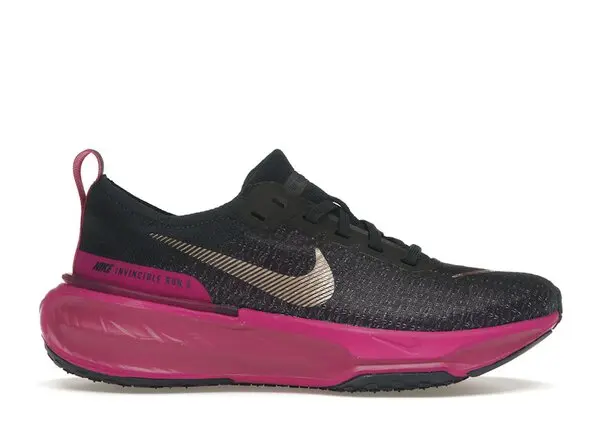 Nike Zoomx Invincible Run 3 - Armory Navy Blue/vivid Grape/hot Fuchsia