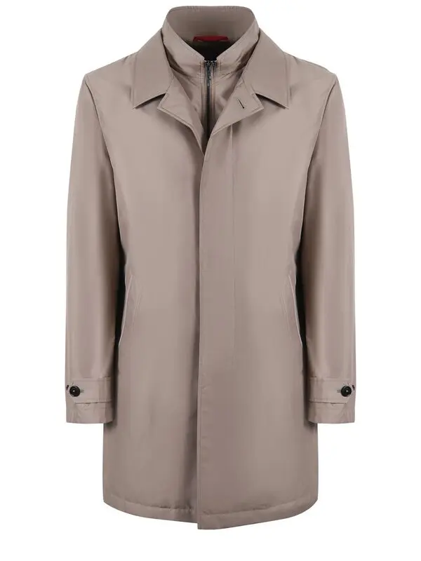 FAY Nylon Jacket With Anti-drop Treatment - Beige