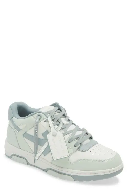 Off-White Out Of Office Low Top Sneakers - Mint- Greyish