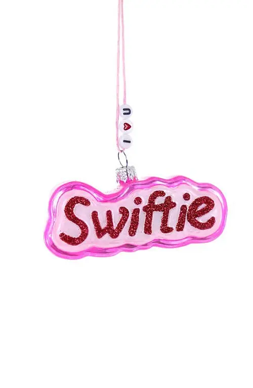 CODY FOSTER & CO Swiftie Glass Ornament