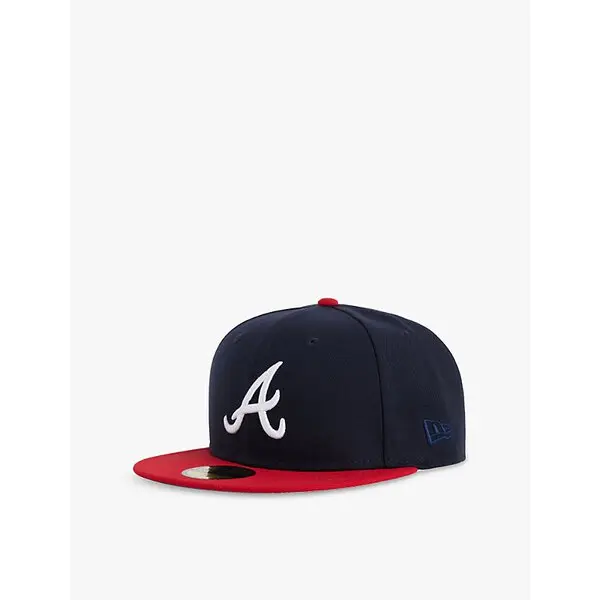 New Era X Ovo X Mlb 2024 Atlanta Braves 59fifty Woven Baseball Cap 