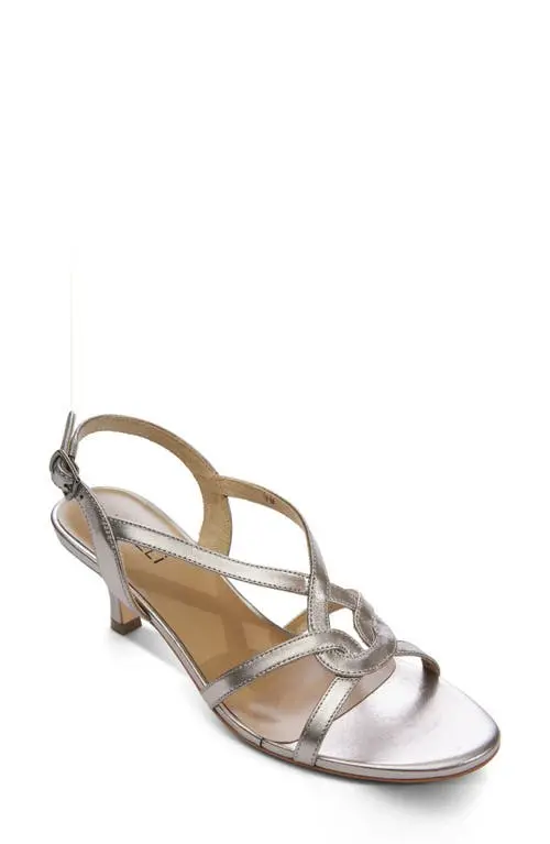 Vaneli Monde Strappy Sandal - Pewter