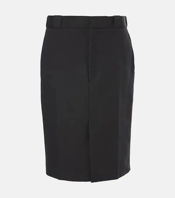 TOD'S Cotton Midi Skirt