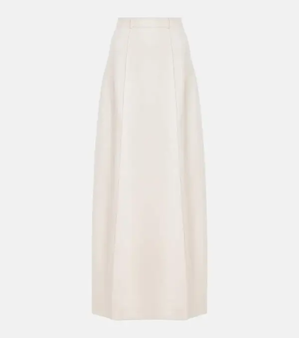 LISA YANG Ameline Maxi Skirt - White