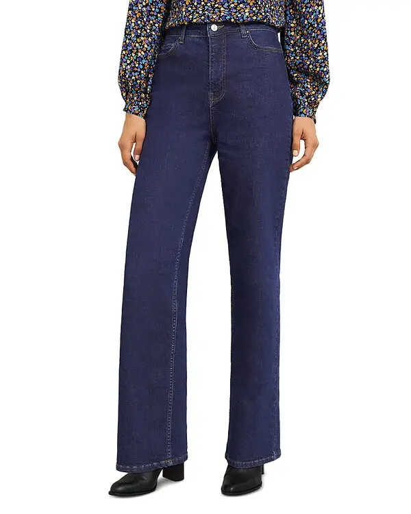 HOBBS LONDON Hadden Wide Leg Jeans