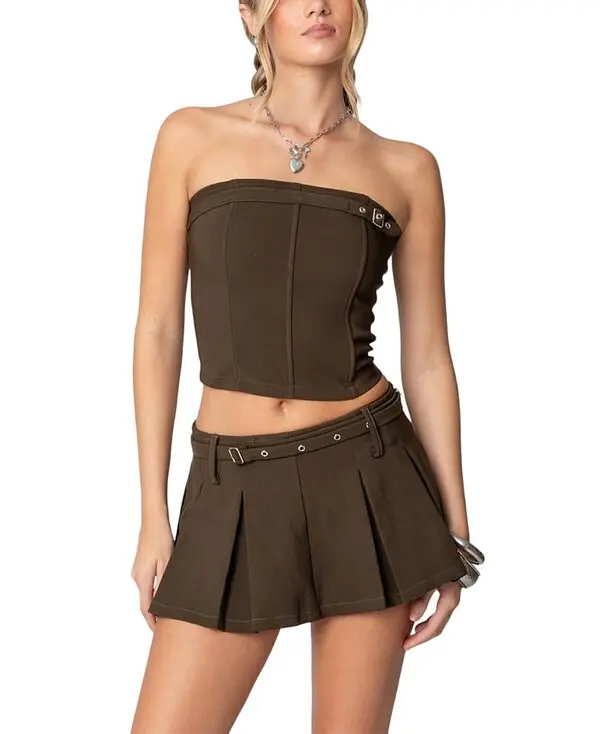 EDIKTED Erynne Belted Corset