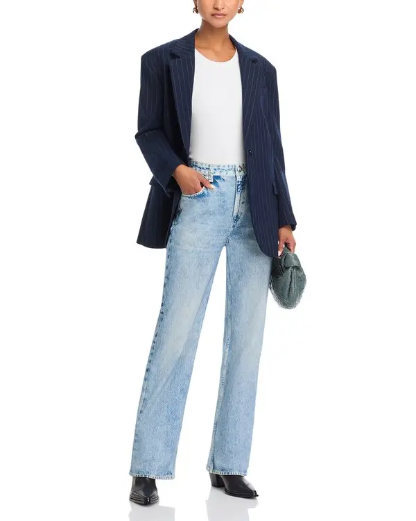 Rag & Bone Miramar Shea High Rise Relaxed Sweatpant Jeans - Riverly