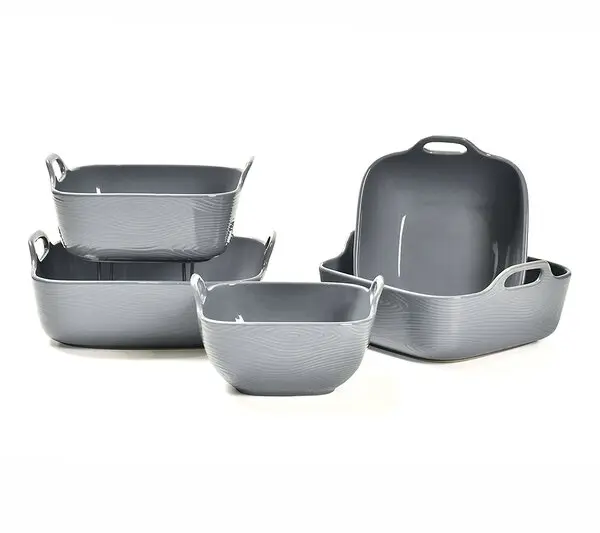 TEMP-TATIONS Woodland Nostalgic 5-piece Bakeware Set