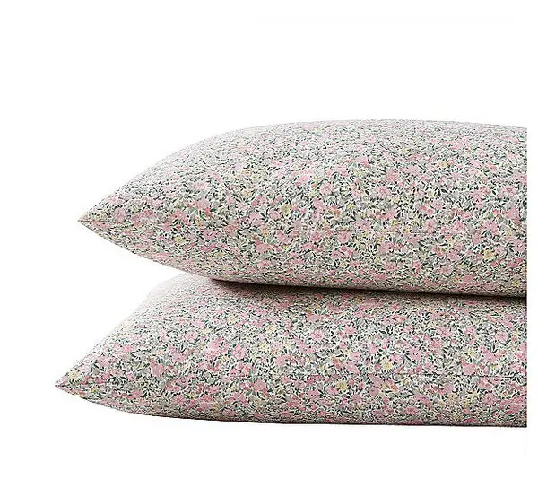Laura Ashley Loveston Pink Standard Sham Pillow Case