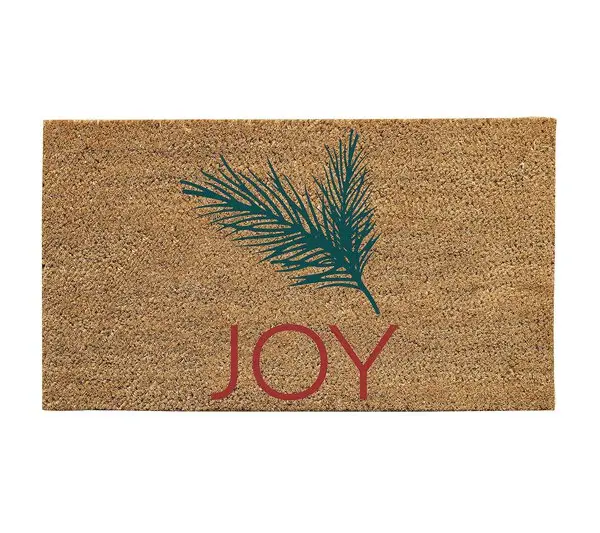EVERGREEN 30'x18' Joy Natural Coir Fiber Doorma T