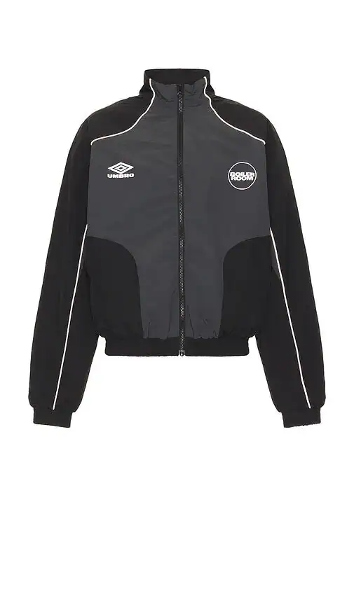 ラス1 BOILER ROOM × UMBRO Track Jacket L Boiler Room X Umbro Shell Track Jacket - Black | Editorialist