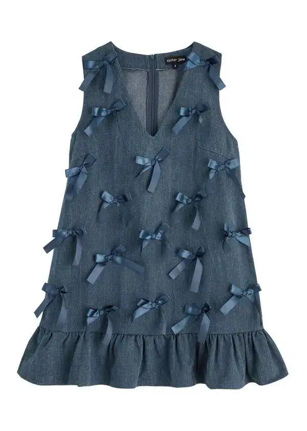 sister jane denim dress Sister Jane - Denim Mini Dress - Women - Cotton/Polyester - M Plus US