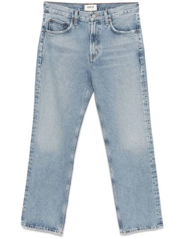 AGOLDE Valen Straight-leg Jeans - Blue