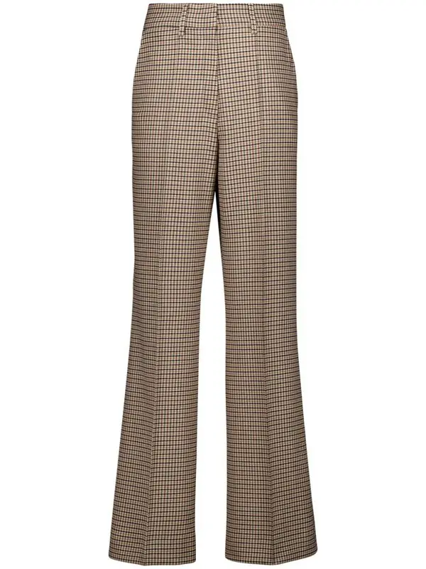 PAULA Houndstooth Pattern Trousers