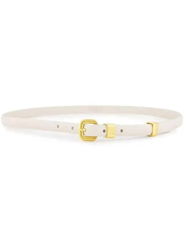 Altuzarra Buckle Belt - White | Editorialist display picture 3