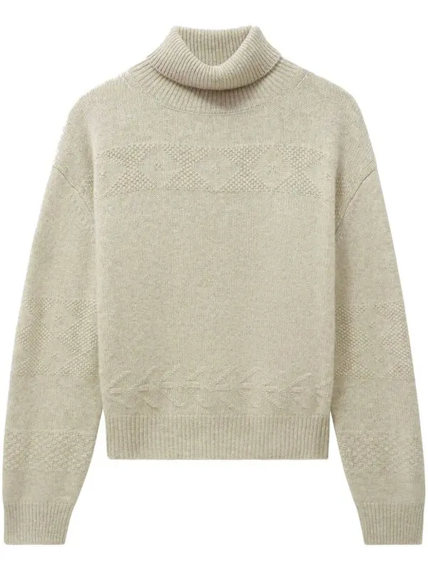 Pringle Of Scotland Cashmere Turtleneck Sweater - Neutrals