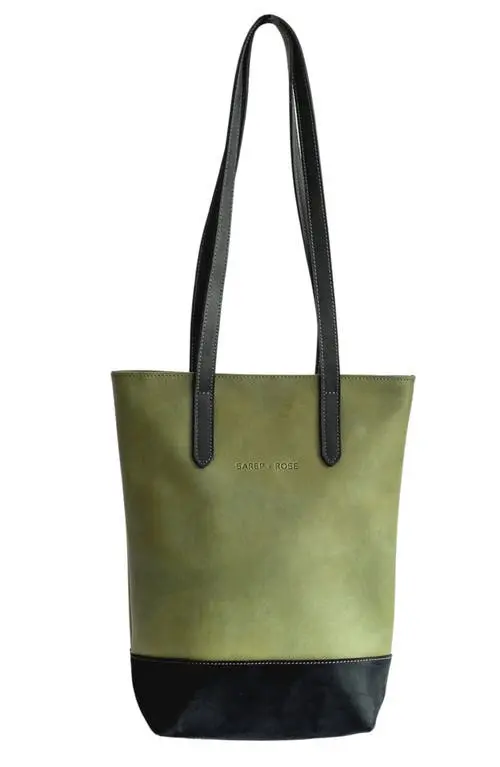 SAREP + ROSE Slender Kenya Leather Tote Bag