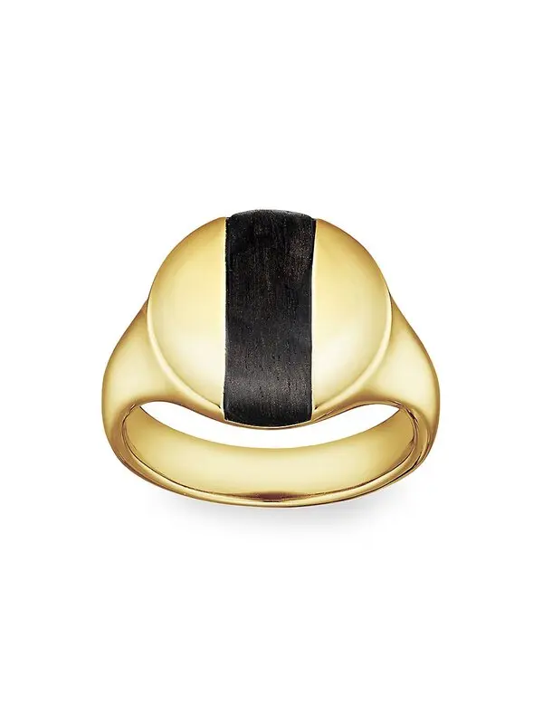 Kinraden Two Worlds Konrad 18k Ring - Gold | Editorialist