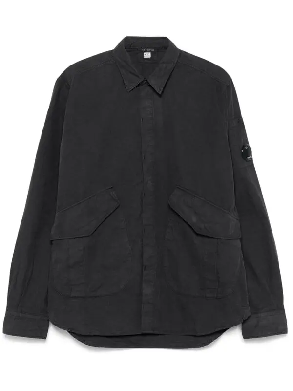 C.P. COMPANY Microreps Diamond Peach Overshirt