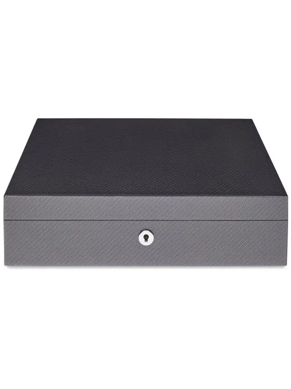 RAPPORT LONDON Carbon Fibre Ten Watch Box