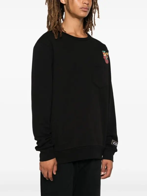 Iceberg Yogi-print Sweatshirt