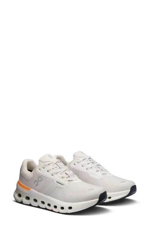 On Cloudrunner 2 Waterproof Running Shoe - Wolf/ Tangerine