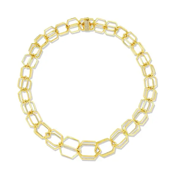 CADAR B Home Diamond Choker Necklace