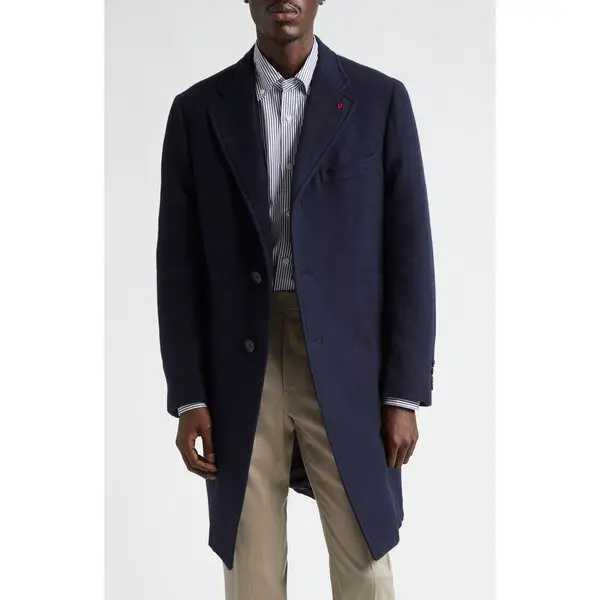 Isaia Double Face Cashmere Coat
