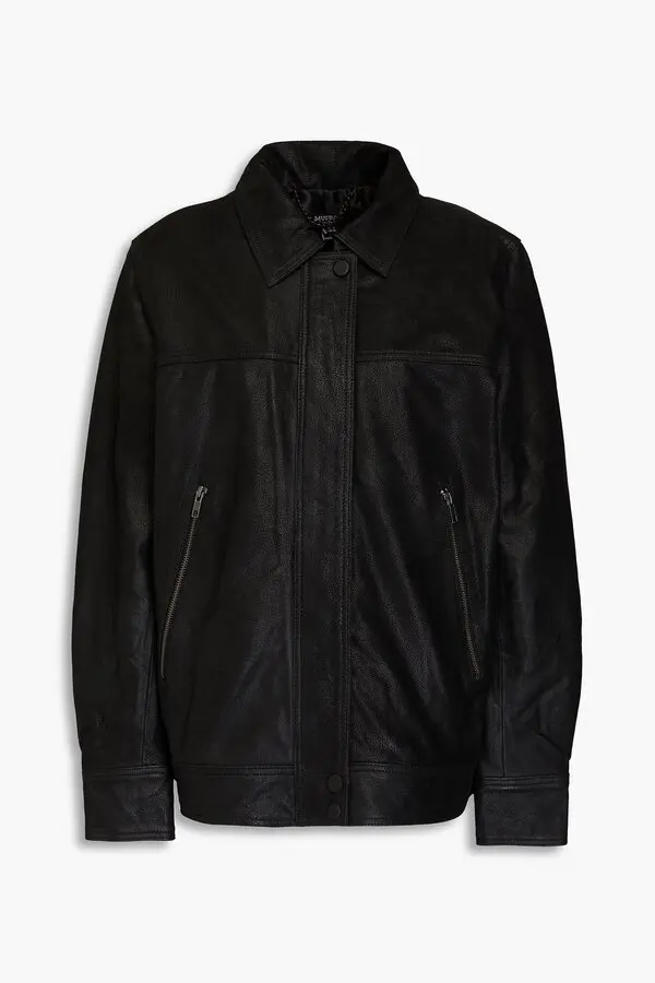 MUUBAA Brushed Leather Jacket