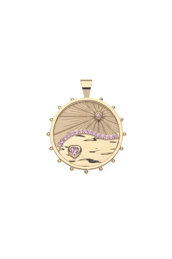 JANE WIN Love Courage Strength Pendant