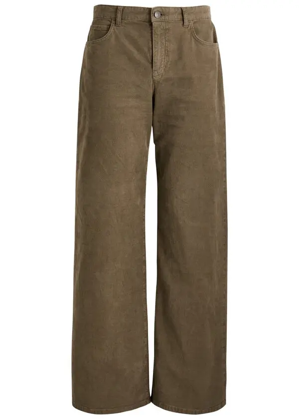 THE ROW Eglitta Straight-leg Corduroy Trousers