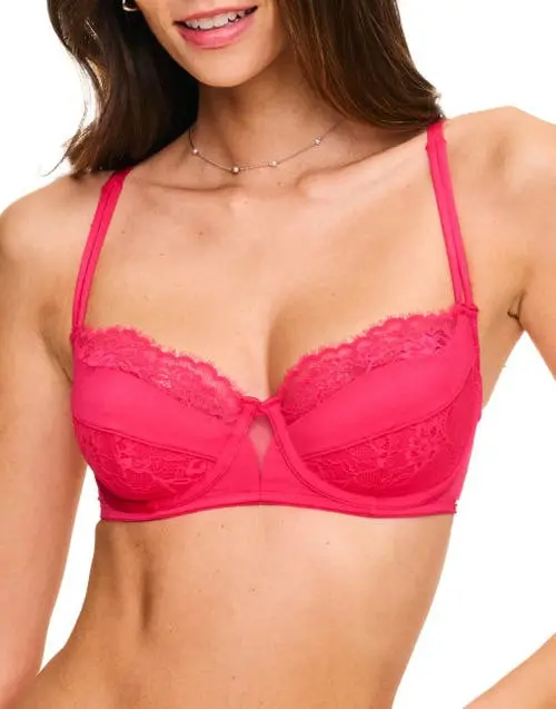 ADORE ME Leigha Contour Balconette Bra - Dark Pink