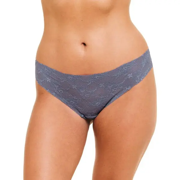 ADORE ME Remi Thong Panties - Dark Grey
