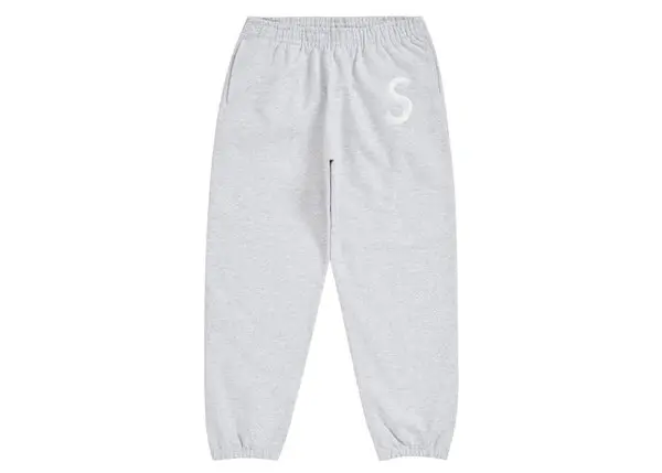 Supreme Logo Sweatpant - Ash Grey
