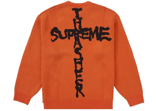 Supreme Thrasher Sweater - Orange