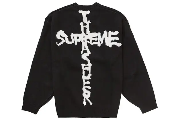 Supreme Thrasher Sweater - Black