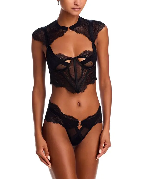 THISTLE AND SPIRE Minna Thong - Black