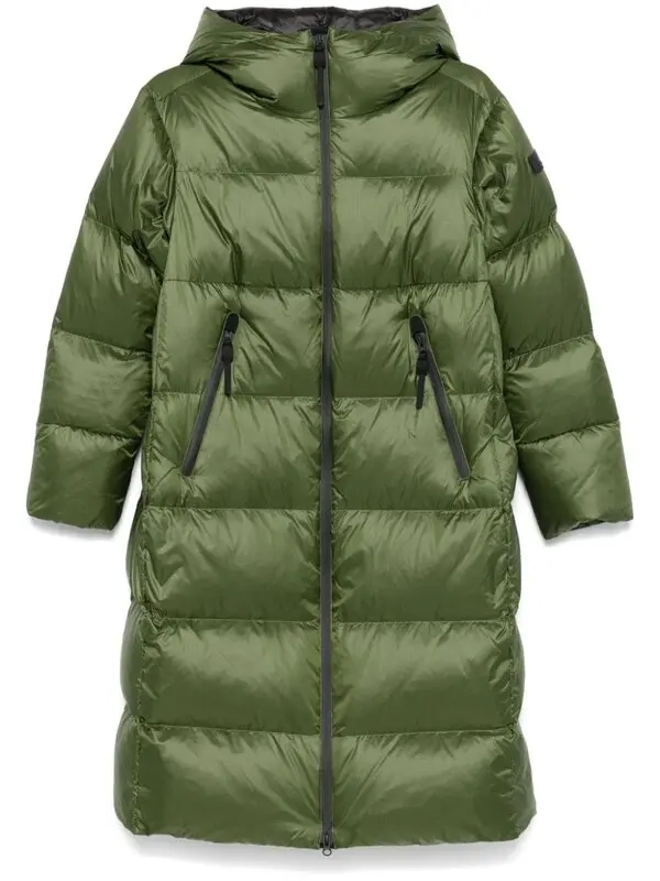 Peuterey Selectric Midi Down Jacket In Green 29% Off Editorialist