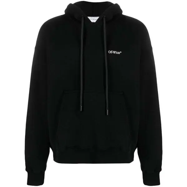 Off-White Lunar Arrow Skate Hoodie - Black